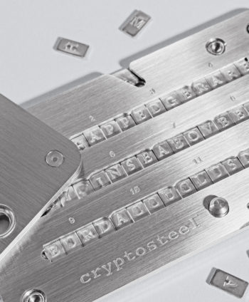 Cryptosteel • The Master of All Backups