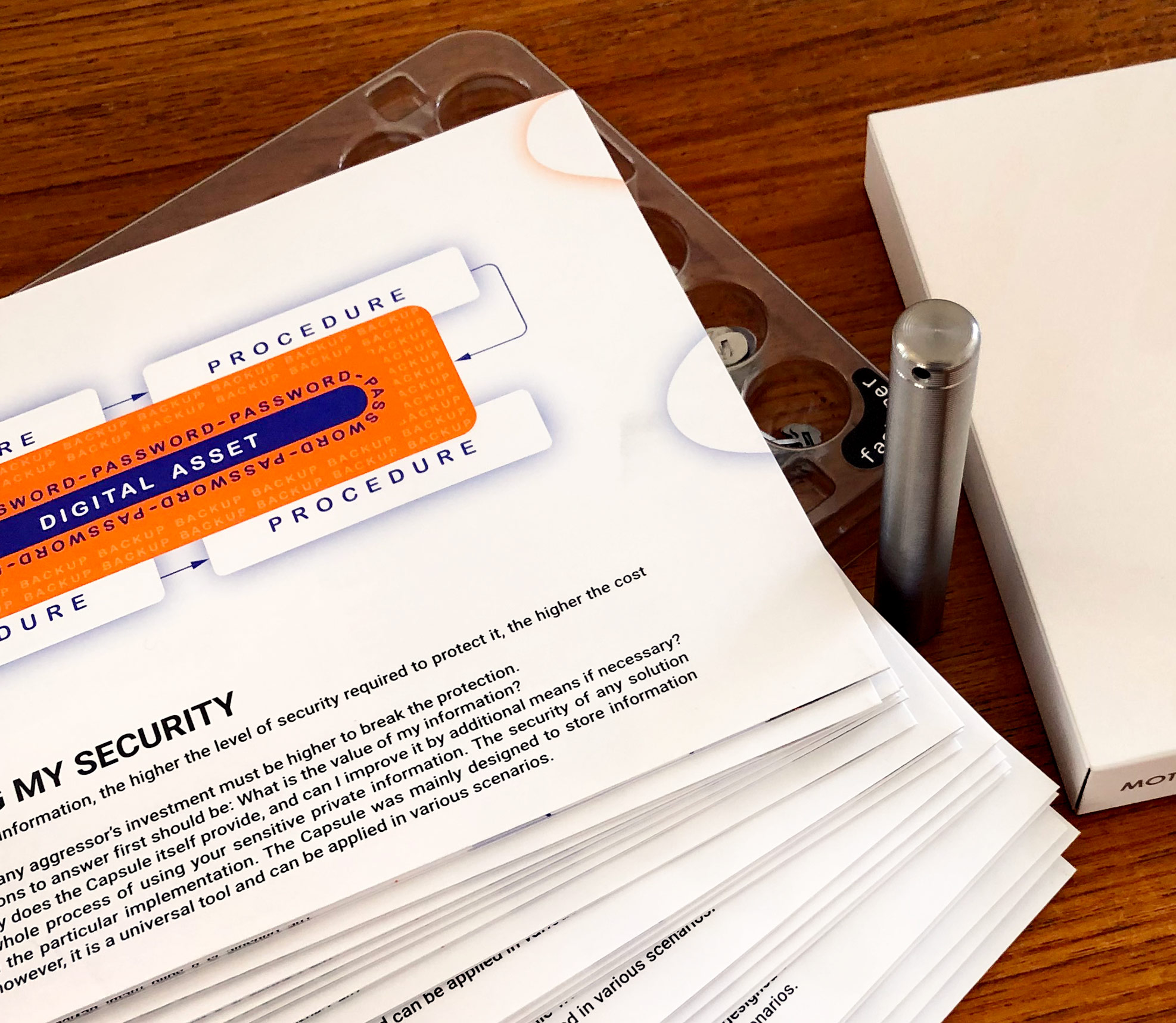 On Operational Security and Cryptosteel Capsule • Cryptosteel.com