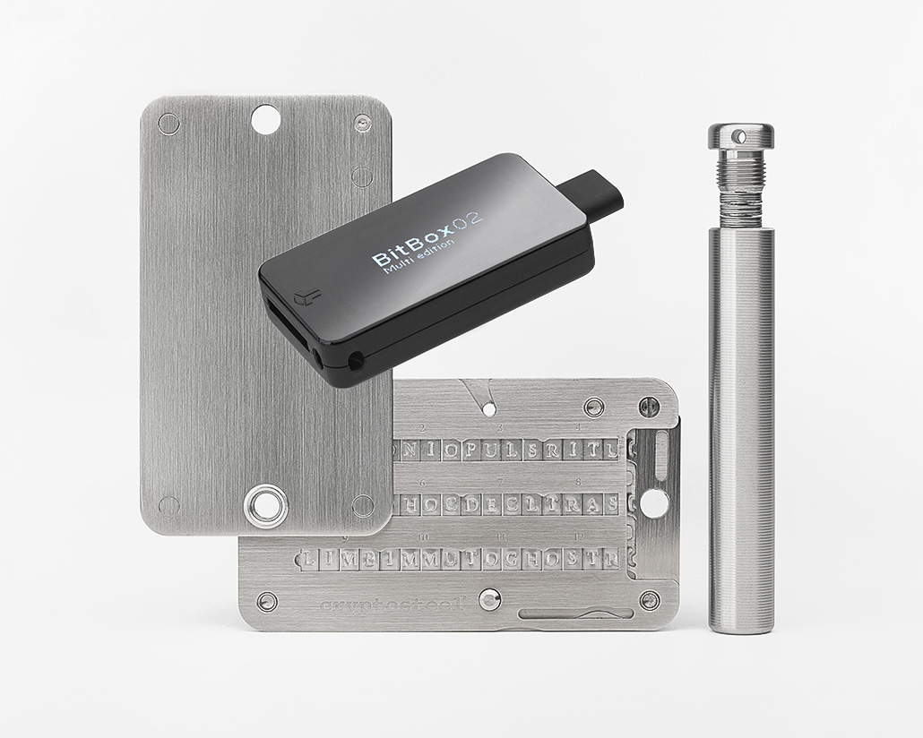 BitBox02 & Cryptosteel Deal • Cryptosteel.com