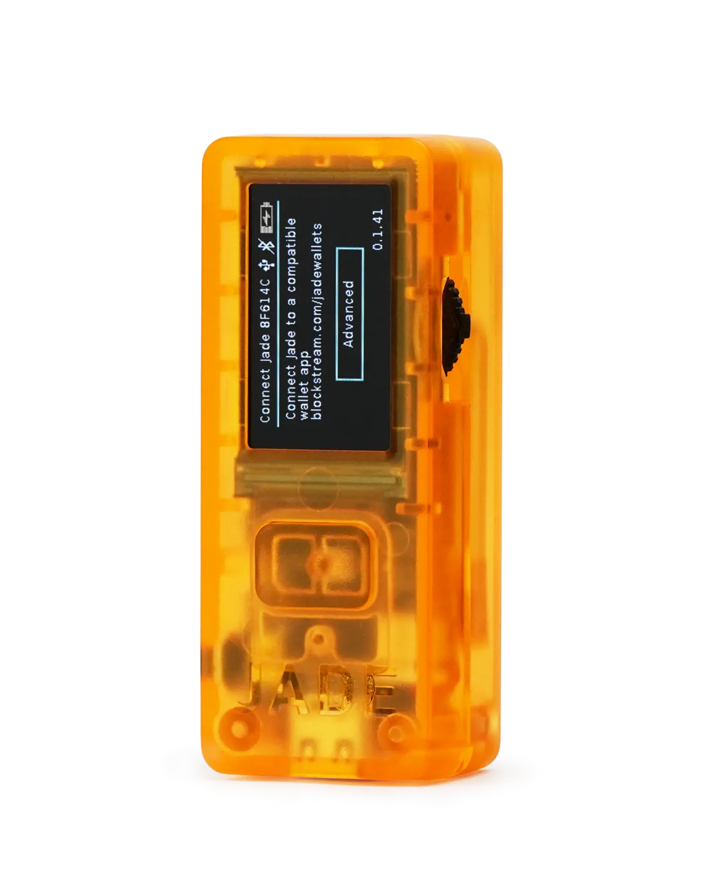 Blockstream Jade (Transparent Orange) • Cryptosteel